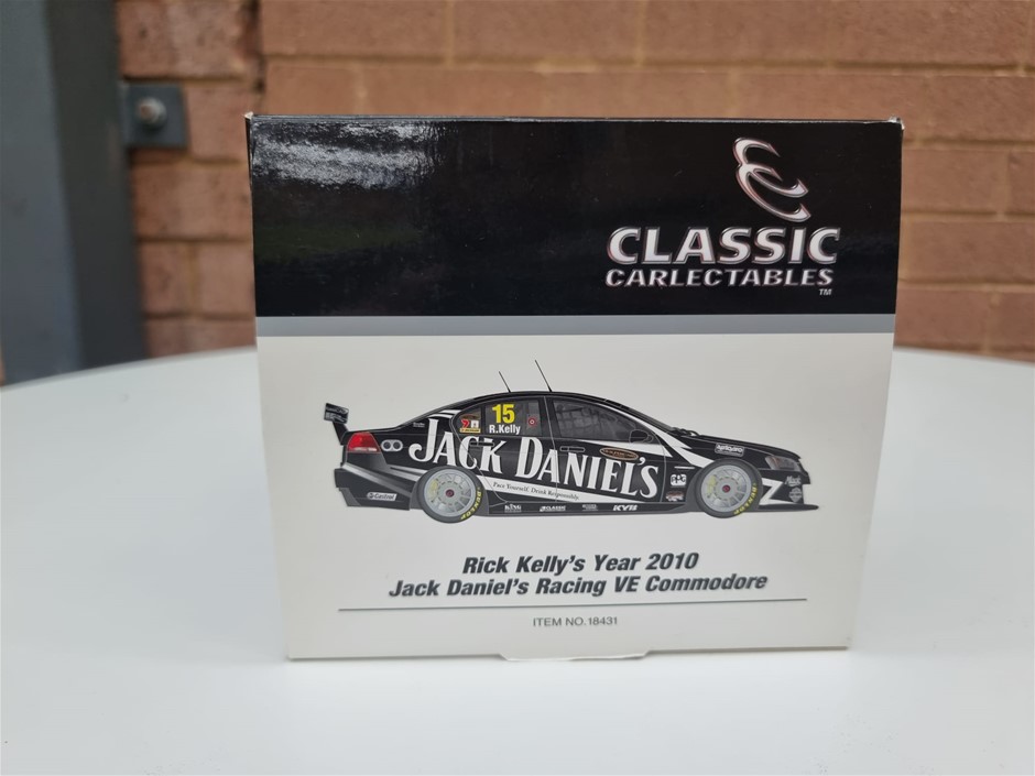 Rick Kelly '10 Jack Daniels Racing VE Commodore #15 1/18 Scale Model ...