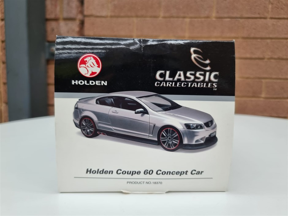 “Chrome” Holden Coupe 60 Concept Car 1/18 Scale Model Car Auction (0086 ...