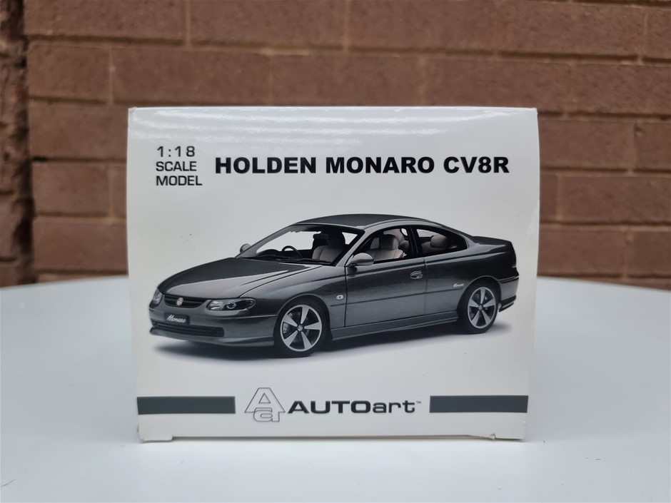 “Turbine Grey” Holden Monaro CV8-R 1/18 Scale Model Car Auction (0102 ...