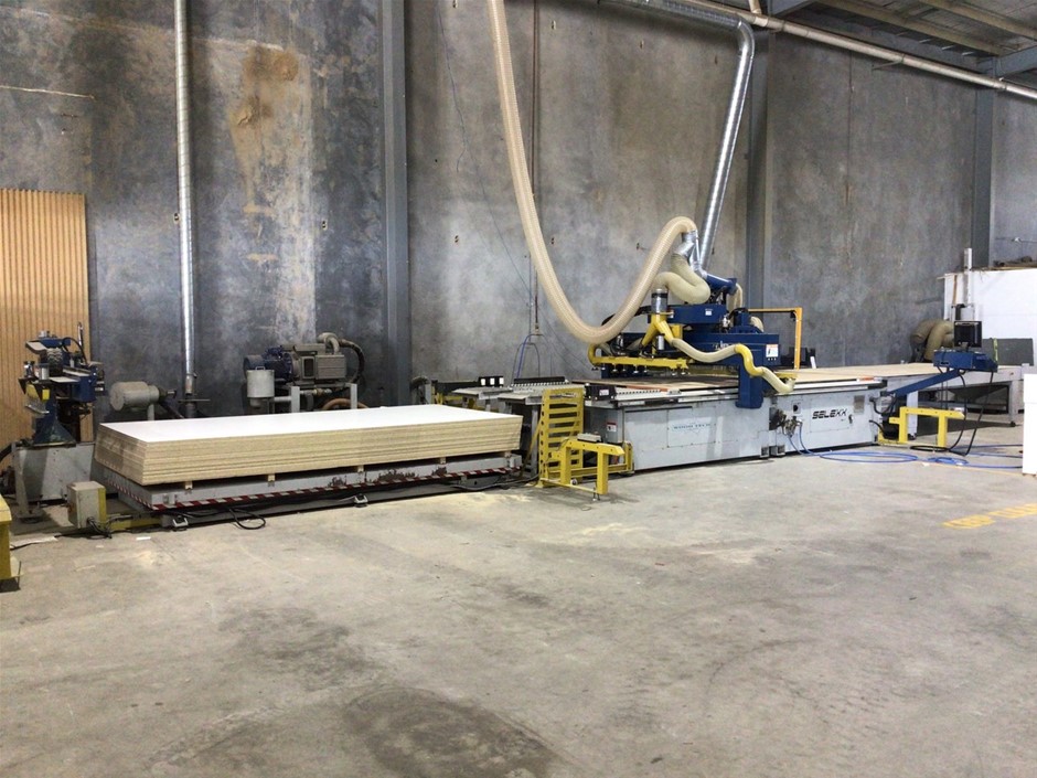 2009 Selexx 73719 Flat Bed Router (Pooraka, SA) Auction (0001-8016153 ...