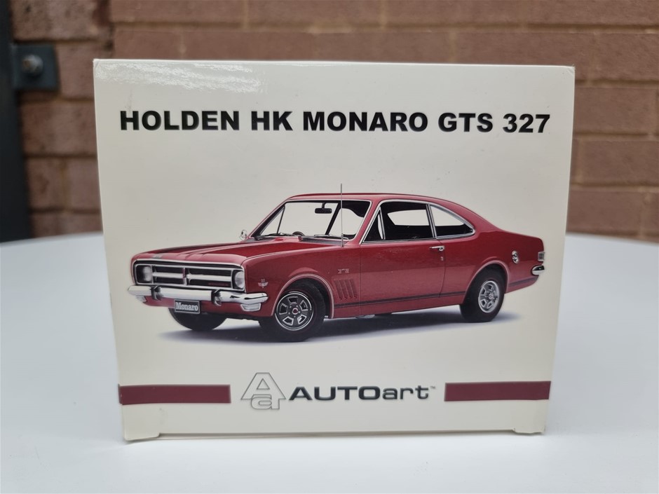 “Picardy Red” 1969 HK GTS Monaro 327 Bathurst 1/18 Scale Model Car ...