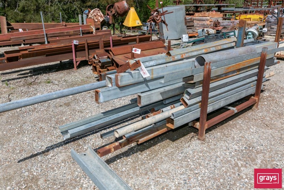 Galvanised Steel Offcuts Auction (1052-5050181) | Grays Australia
