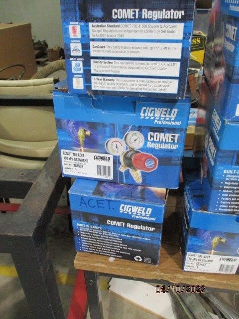 3 x Boxes Cigweld Comet Regulators Auction (0135-3023397) | Grays Australia