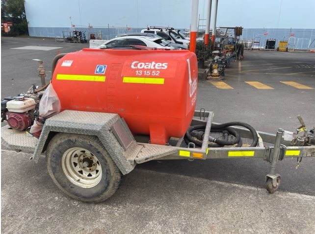 2011 RAPIDSPRAY TMSTT10RFF Trailer - Water Cartage 950L With Pump ...