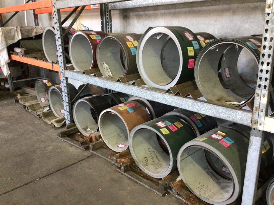 25x Zincalume Colorbond Part Coils Auction (0108-7041622) | Grays Australia