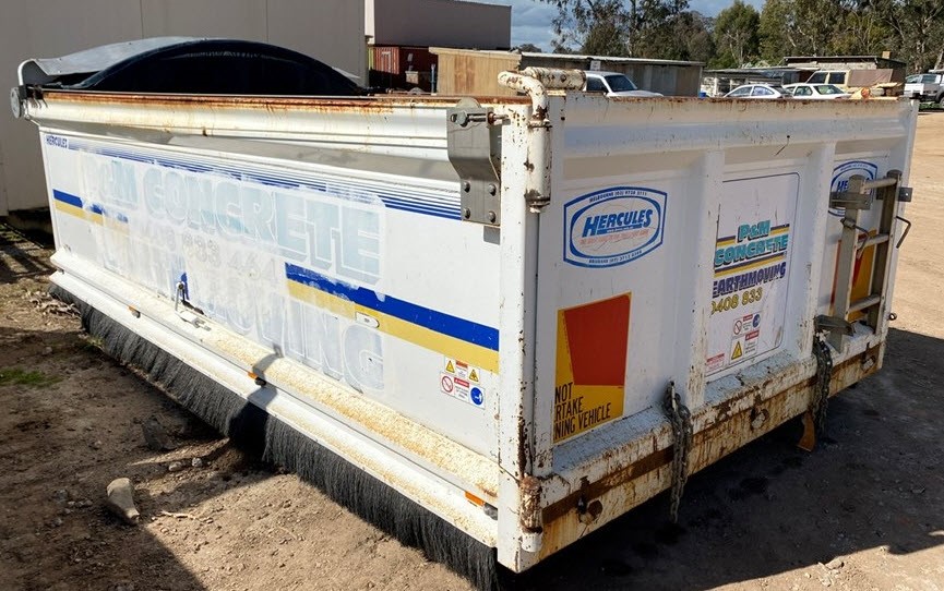 Hercules Hardox Tipper Body With Pintle Hitch Auction (0012-3023473 ...