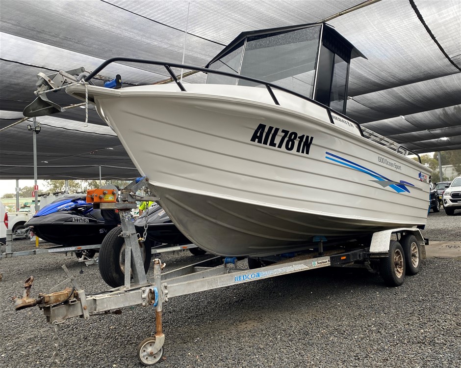2003 QUINTREX 600 OCEAN SPORT Auction (0001-10081122) | Grays Australia