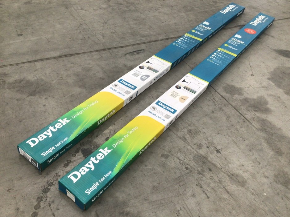 2 x Assorted Unused Daytek Single Fold Down Clotheslines Auction (0016 ...