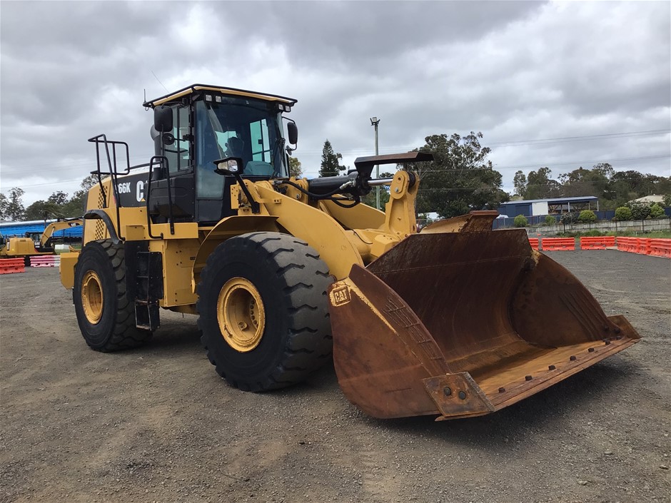 2015 Caterpillar 966K Wheeled Loader Auction (0016-7042053) | Grays ...