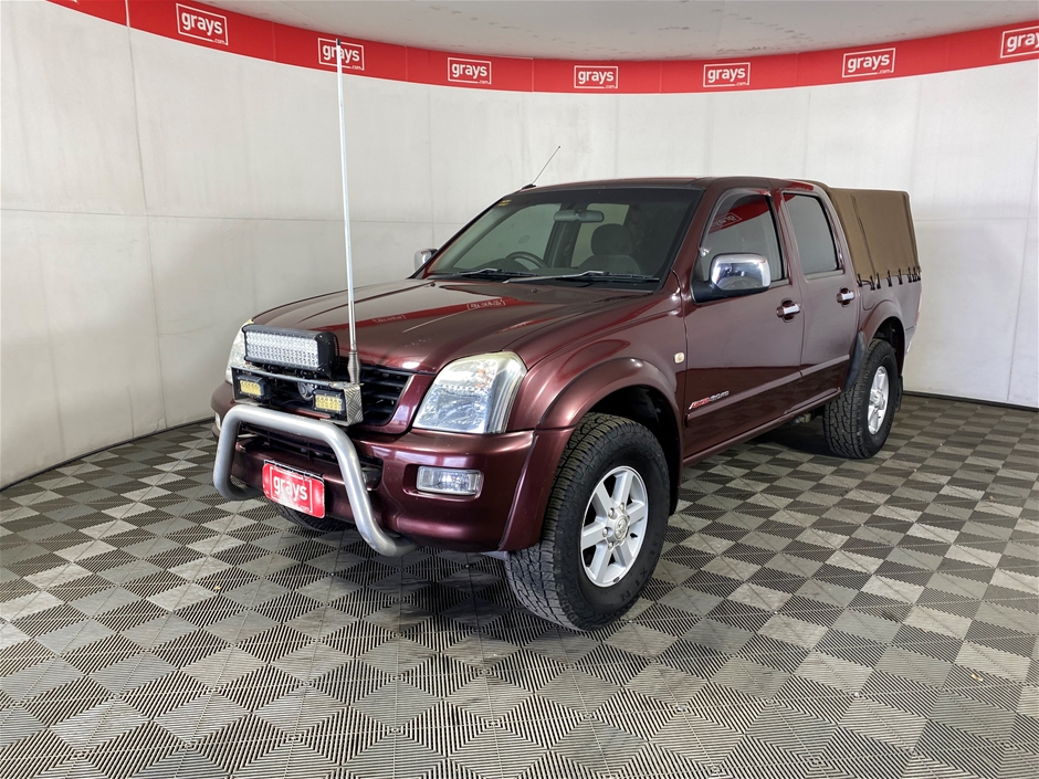 2005 Holden Rodeo LT TD Crew Cab RA Turbo Diesel Automatic Dual Cab ...