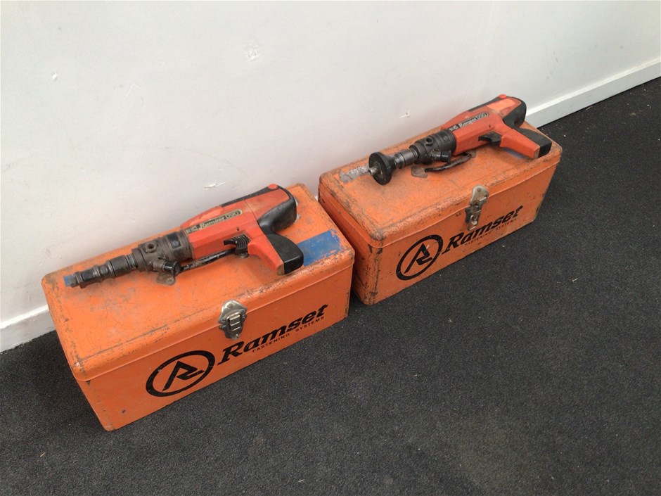 2 x Ramset D90 Concrete Nail Fastening Gun Auction (0064-7041643 ...