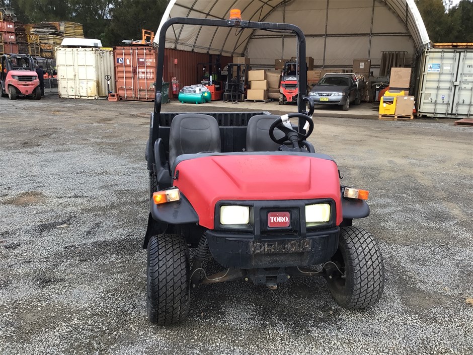 2016 Toro Utility Vehicle 07235TC 4 x 2 Skip Bin Truck Auction (0018 ...