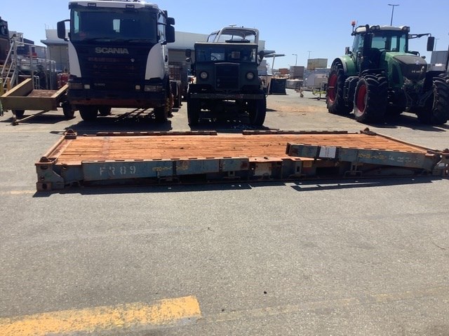 20 FT Flat Rack Shipping Container Auction (0009-9035830) | Grays Australia