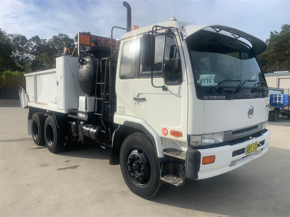 1996 NISSAN UD 4126 CWA310 6X4 Tipper Tar Truck Emulsion Unit Road ...