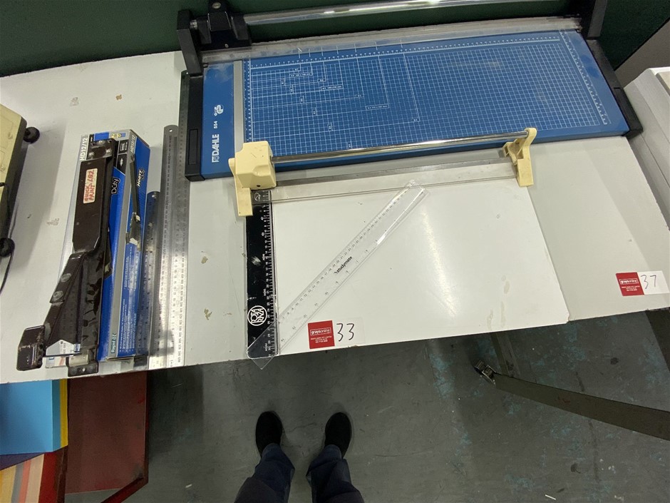 2 x Paper trimmers,stapler,rulers, etc. Auction (0033-5050507) | Grays ...