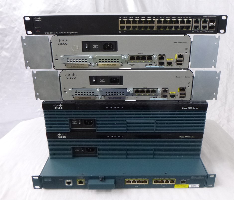 Bulk Lot Of Assorted Cisco Network Switches Auction (0007-2548278 ...