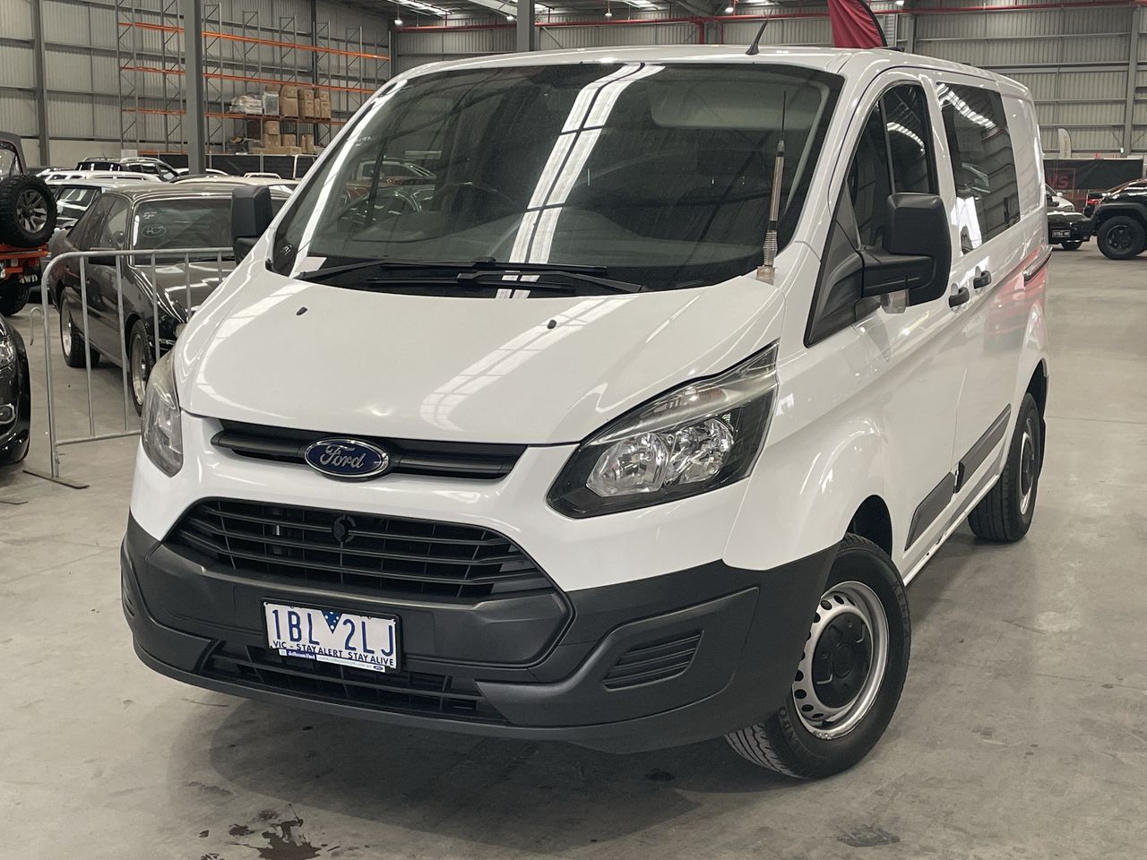 2013 Ford TRANSIT CUSTOM 290S SWB VN Turbo Diesel Manual Van Auction ...