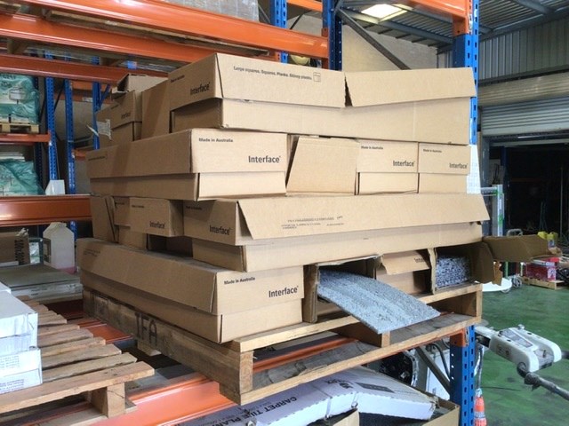 Pallet Of interface Carpet Tiles Auction (0239-9035861) | Grays Australia