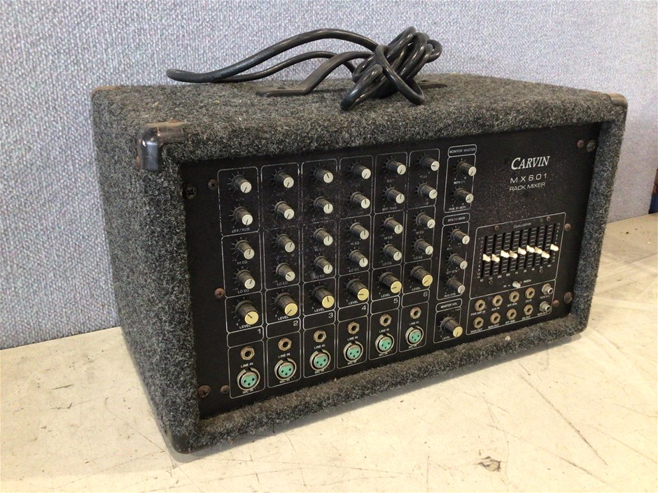 Carwin MX601 Rack Mixer Auction (0129-8016306) | Grays Australia