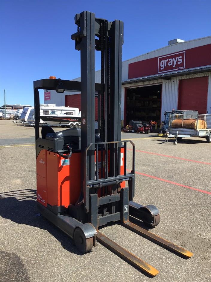 Linde R14S-12 Reach Forklift Auction (0001-7042274) | Grays Australia
