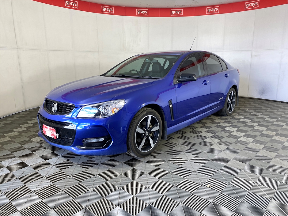 2016 Holden Commodore SV6 BLACK EDITION VF II Automatic Sedan Auction ...