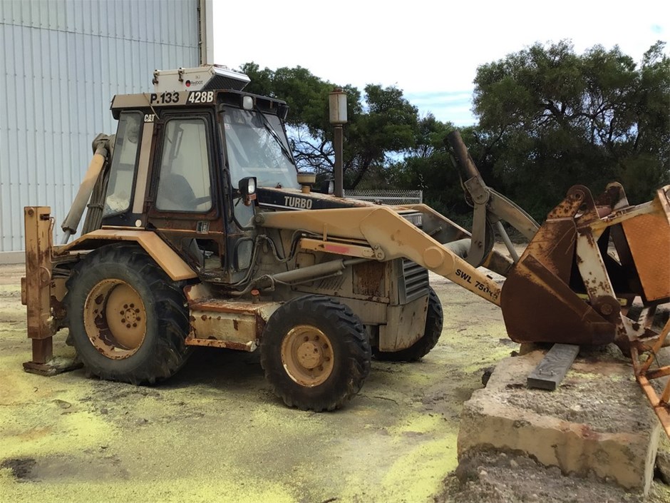 Caterpillar 428B Backhoe Loader Auction (0005-9036066) | Grays Australia