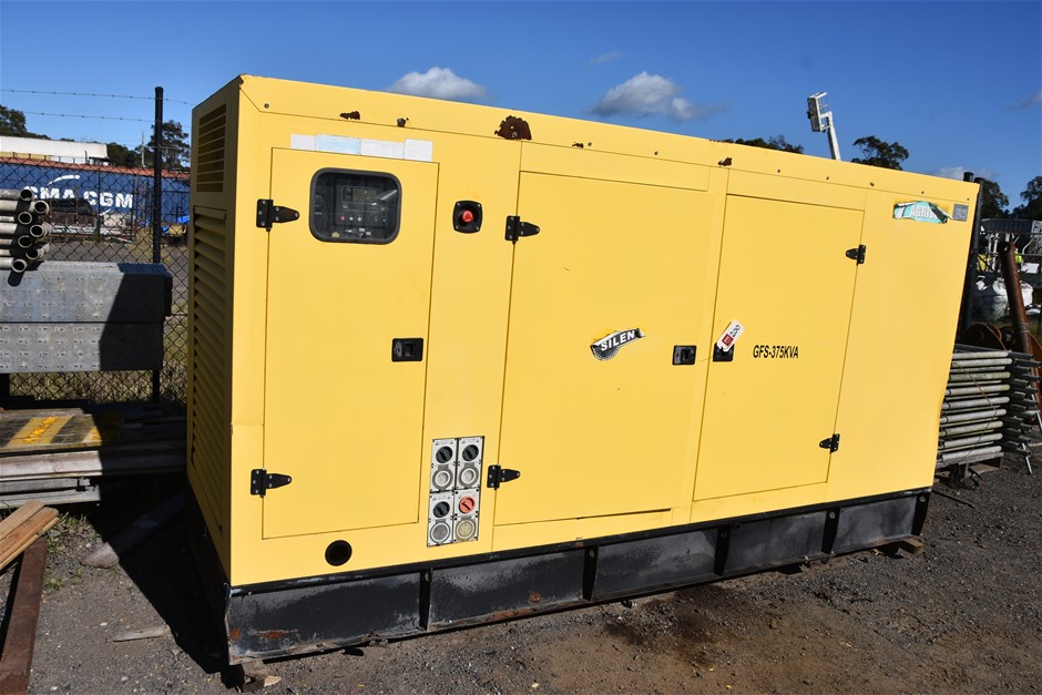 2017 Agrison GFS-375KVA Generator Auction (0015-5051212) | Grays Australia