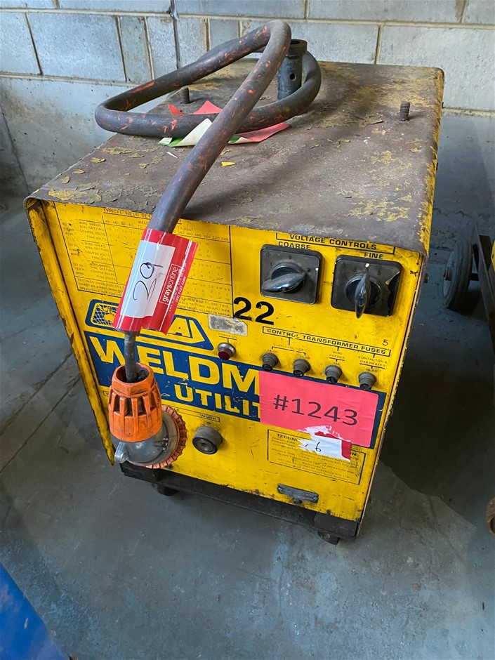 WIA MIG Weldmatic, Power source only and no wire feeder Auction (0039 ...