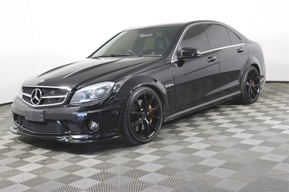 2010 Mercedes Benz C63 AMG (Supercharged) W204 Automatic Sedan Auction ...