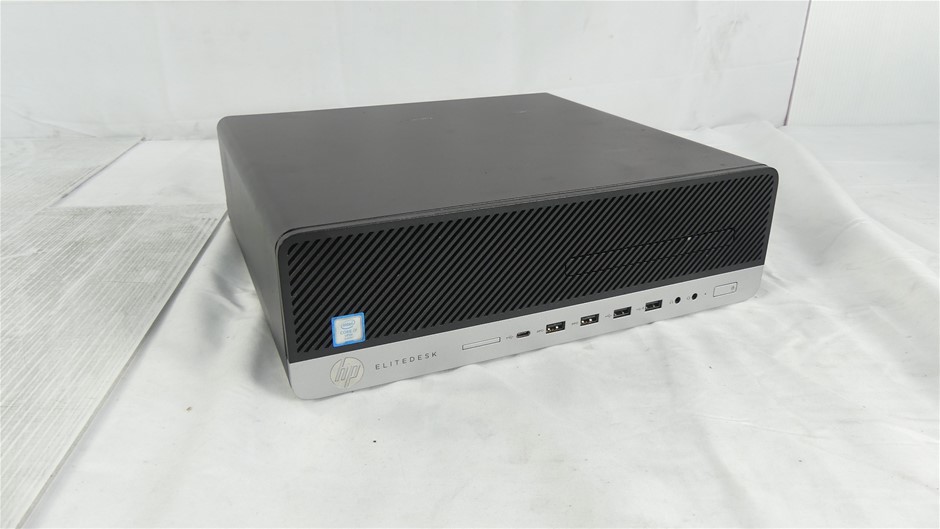 HP EliteDesk 800 G3 SFF Small Form Factor (SFF) Desktop PC Auction ...