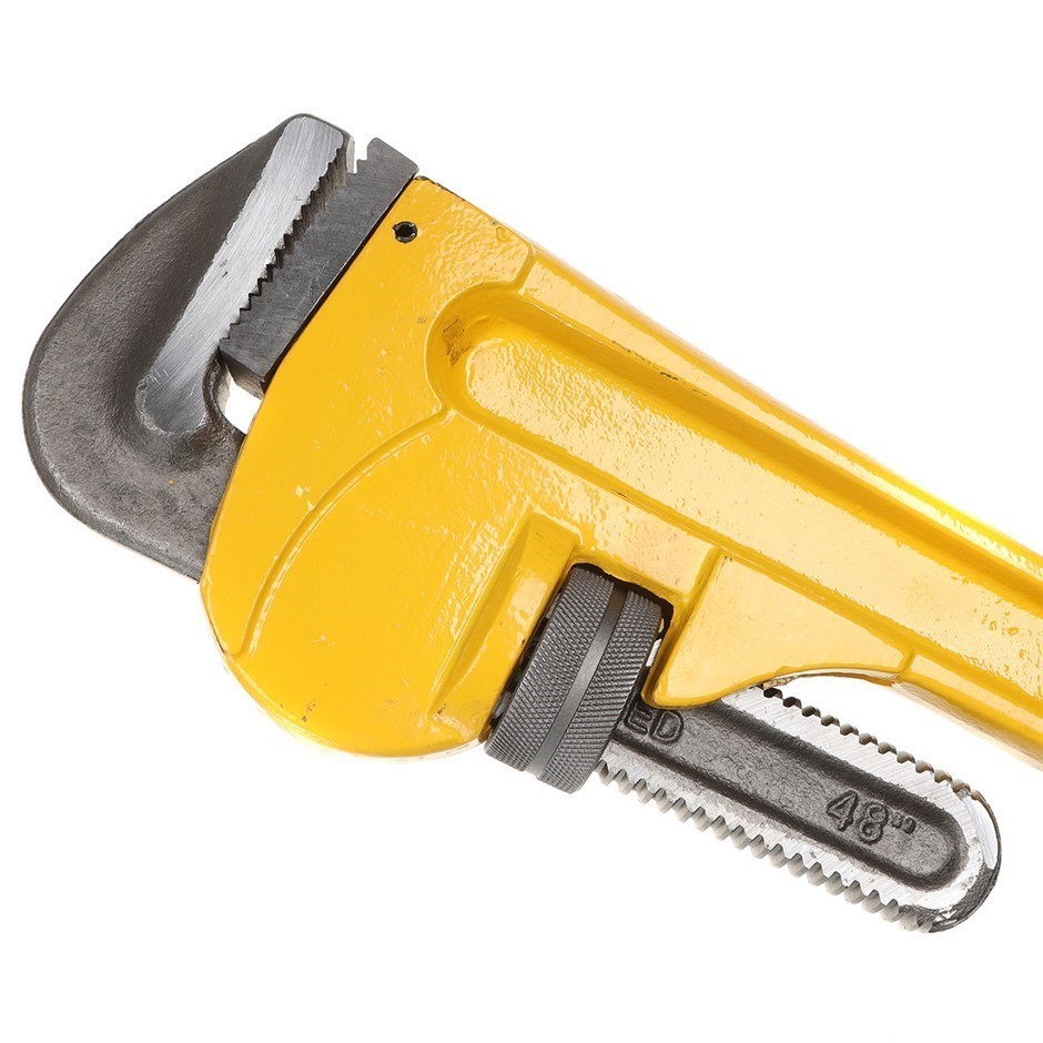 SENSH 48" Pipe Wrench with Dipped Grip Handle. Auction | GraysOnline ...