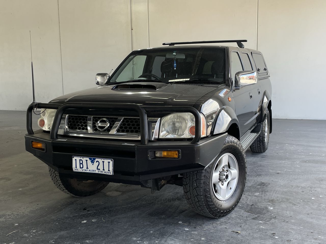 2009 Nissan Navara 4X4 ST-R D22 Turbo Diesel Manual Dual Cab Auction ...