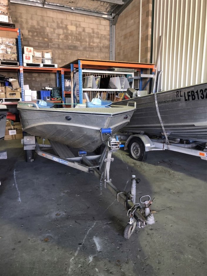 385 Stessl 2004 ‘Edge Tracker’ Boat with Trailer Auction (0011-5050829 ...