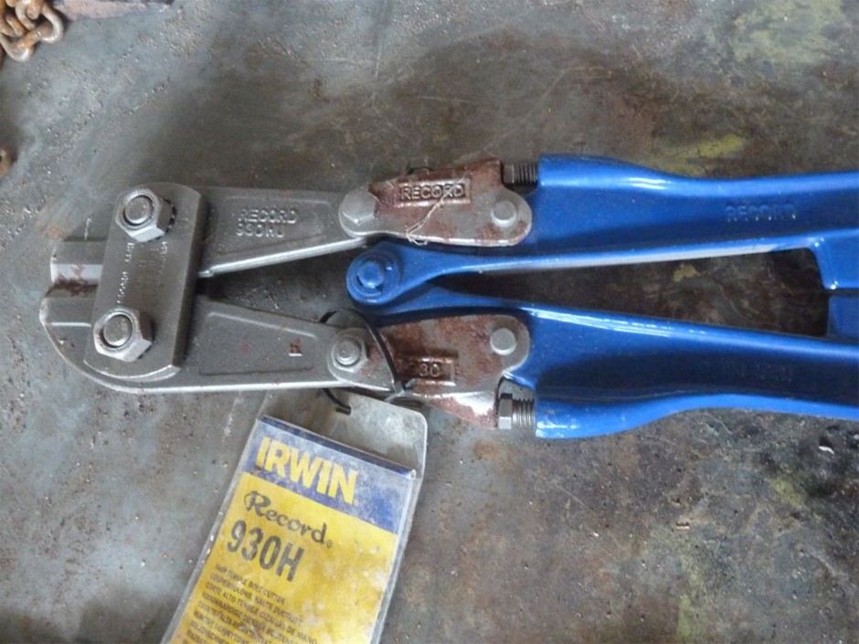 Irwin Record 930HU Bolt Cutter Auction (0096-5050735) | Grays Australia