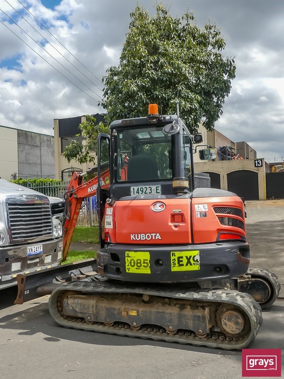 2014 Kubota U55-4 Excavator Auction (0009-5050732) | Grays Australia