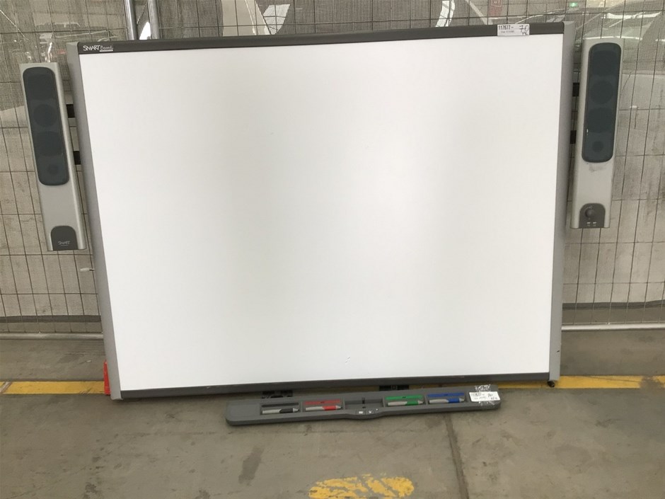 Smarttech Smartboard with Speakers Auction (0070-3023820) | Grays Australia