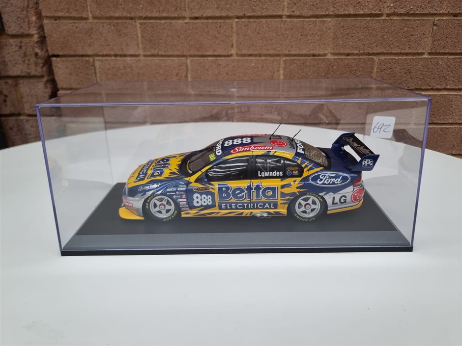 “Craig Lowndes” #888 Betta Electrical 2005 BA Falcon 1/18 Scale Model ...