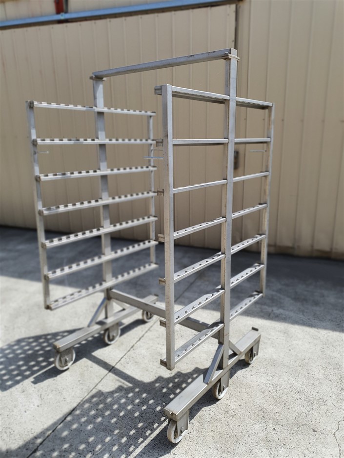 Stainless Steel Smoke Trolley Auction (0019-3023802) | Grays Australia