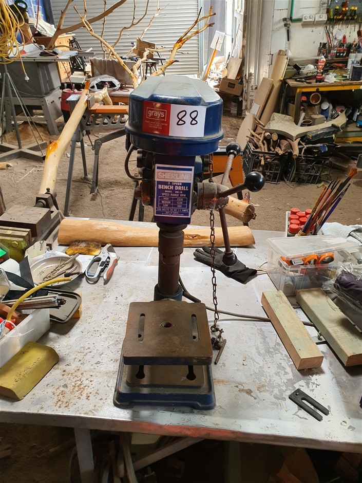 Sherline DM10 Bench Top Pedestal Drill Auction (0088-5050735) | Grays ...