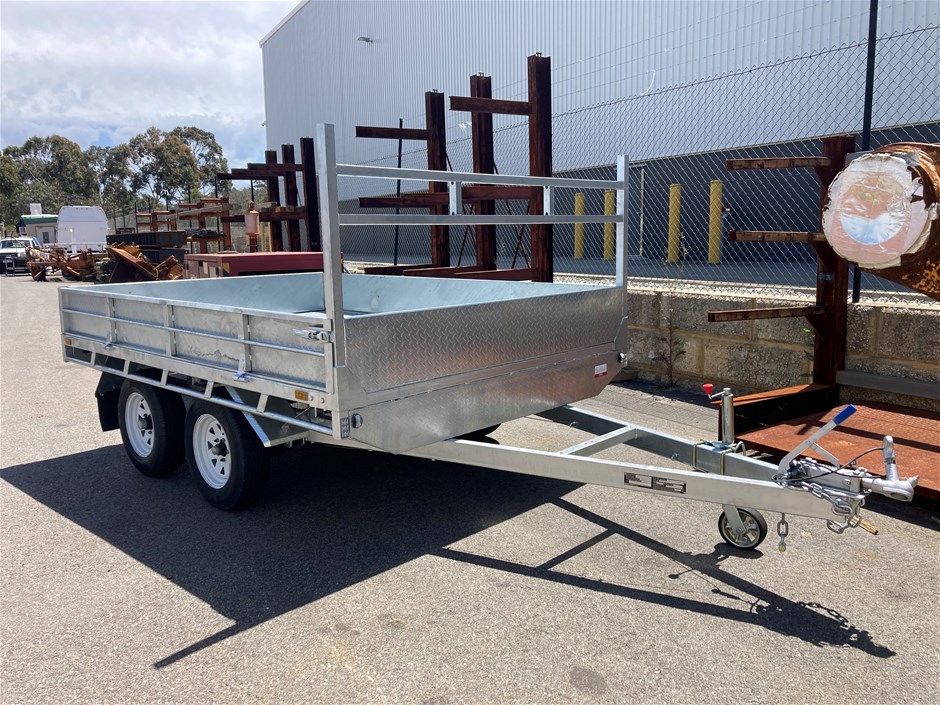 Unused 2021 Rogue Bull GFT 10x7 Tandem Plant Trailer Auction (0032 ...