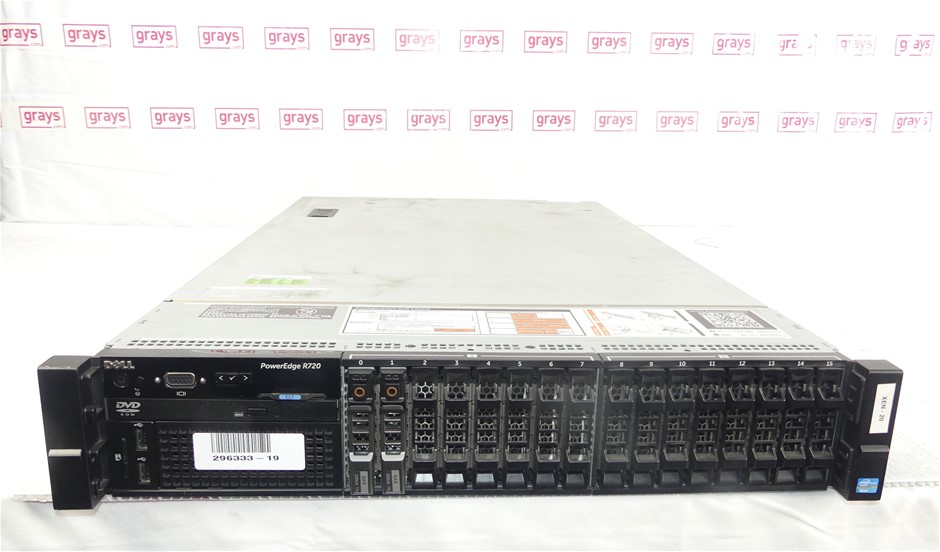 Dell PowerEdge R720 Rackmount Server Auction (0153-2549071) | Grays ...