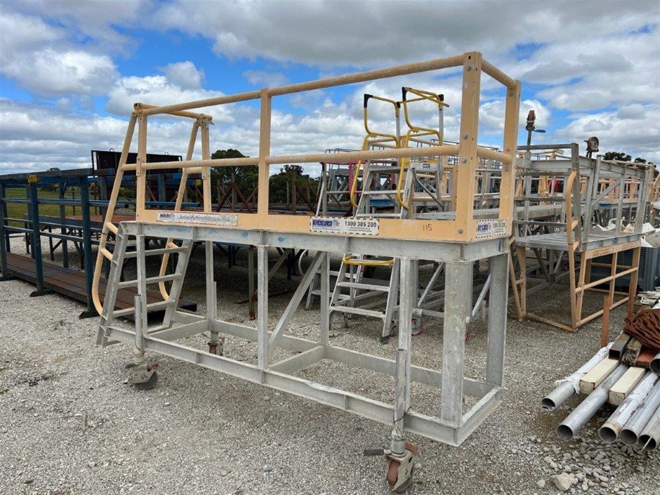 Aluminium Access Platform Auction (0115-3023794) | Grays Australia