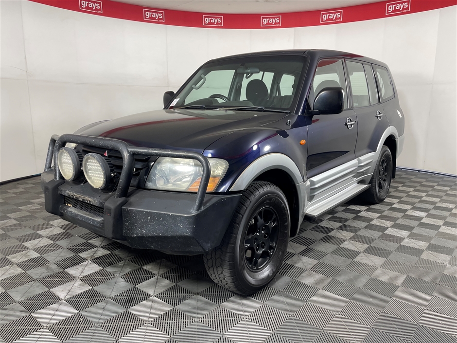 2002 Mitsubishi Pajero GLS NM Turbo Diesel Manual 7 Seats Wagon Auction ...
