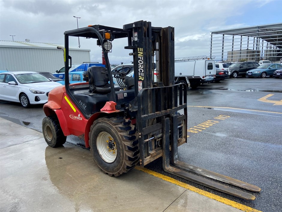 2020 Fork Force Enforcer FD35T-AT-YMA 3T Diesel All Terrain Forklift ...
