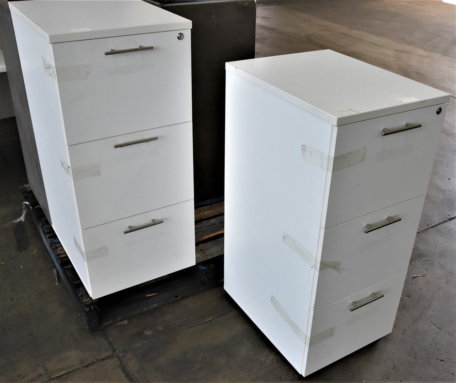 4 Drawer Filing Cabinet Grays