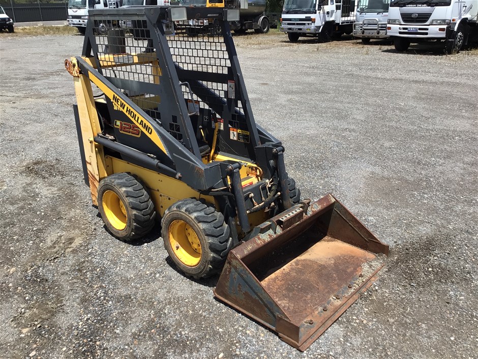 New Holland L125 Skid Steer Loader (Wheeled) Auction (0055-8016152 ...