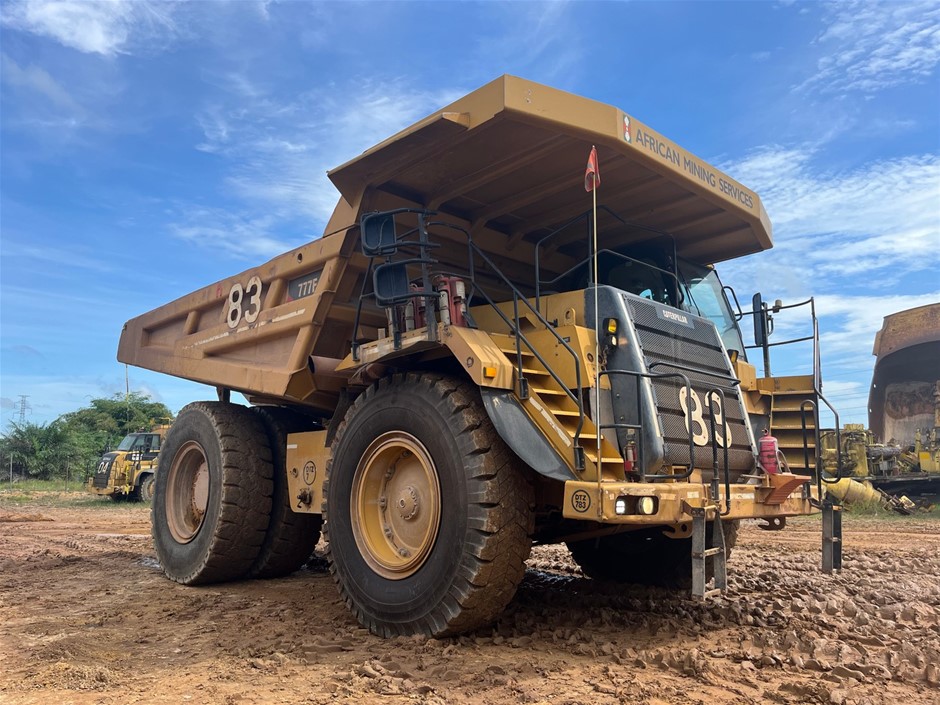 2007 Caterpillar 777F Dump Truck - EPA Rated (DT783) Auction (0021 ...