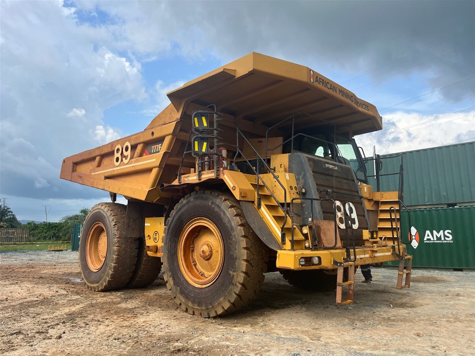 2007 Caterpillar 777F Dump Truck (DT789) Auction (0008-9014386) | Grays ...