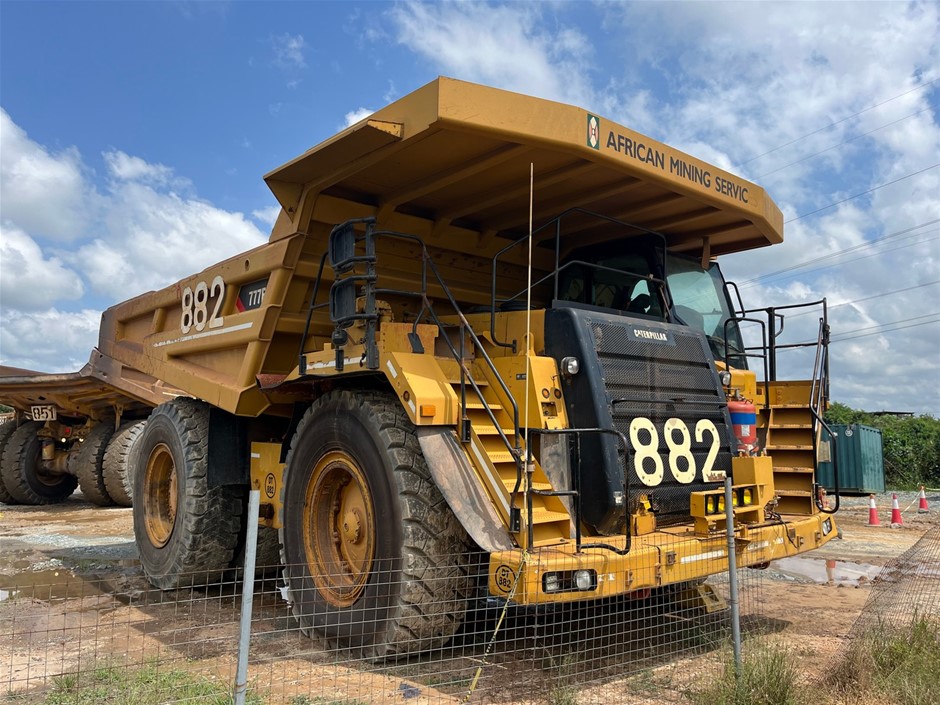 2009 Caterpillar 777F Dump Truck - EPA Rated (DT882) Auction (0029 ...