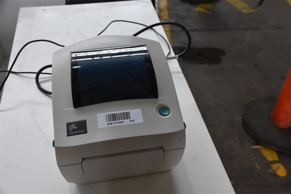 Zebra GC-420d Label Printer Auction (0024-5051216) | Grays Australia